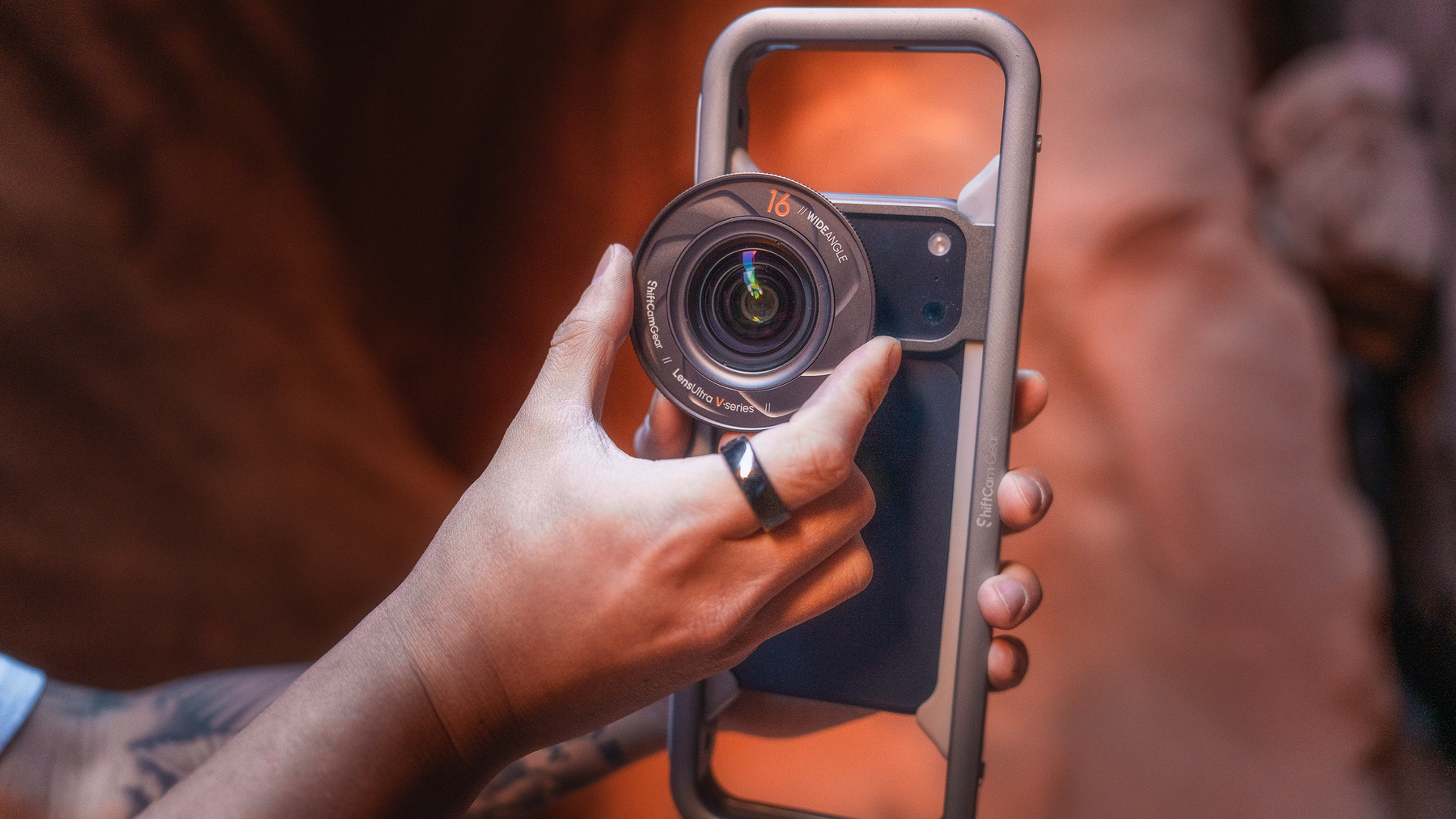 V.Series Vision Kit: 16mm Wide Angle & 60mm Telephoto – ShiftCam Gear